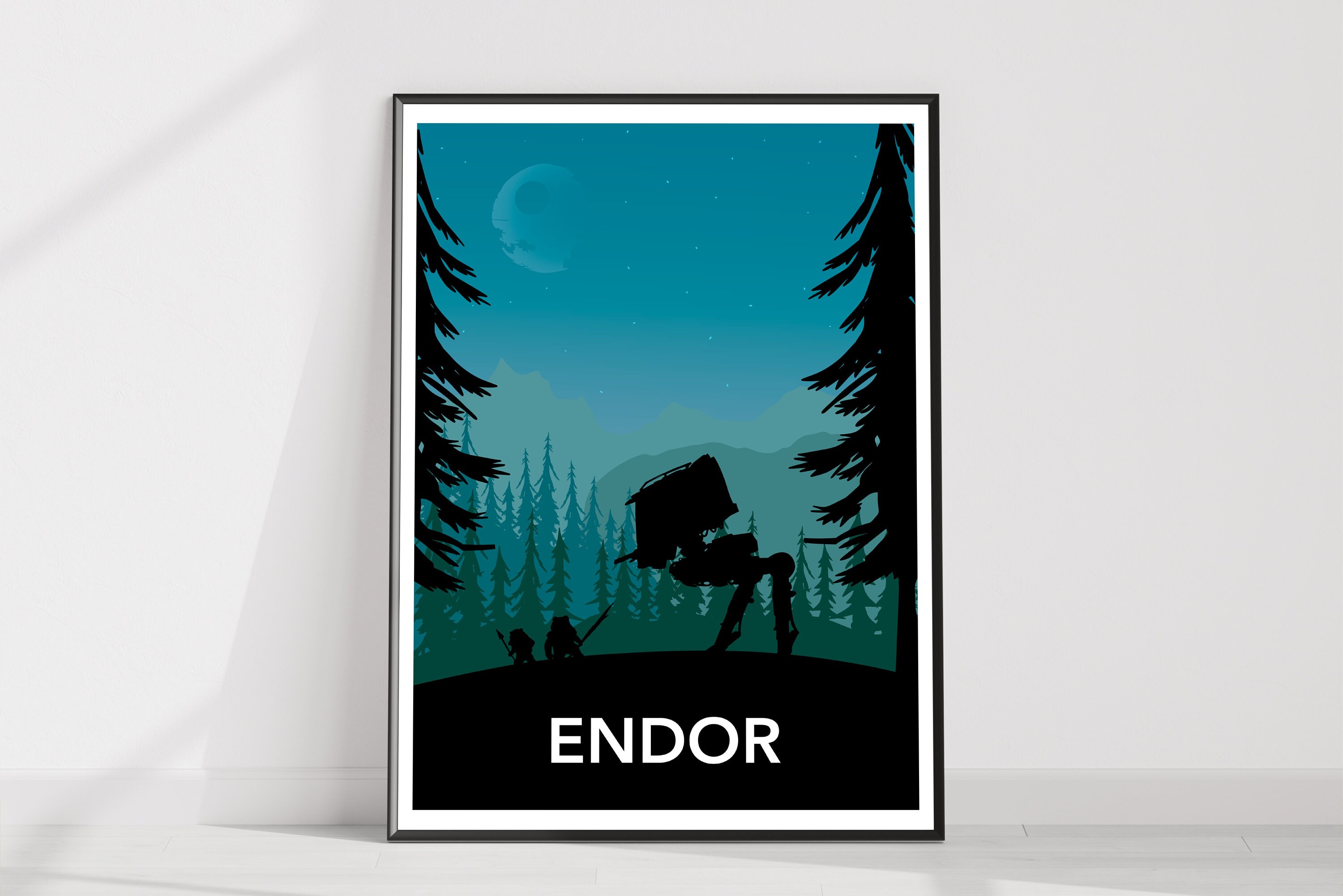 Star Wars Planet Poster Star Wars Galaxy Print Star Wars - Etsy UK