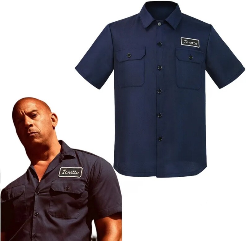 Toretto Men's Shirt Inspired by the Film FAST AND FURIOUS With an ...