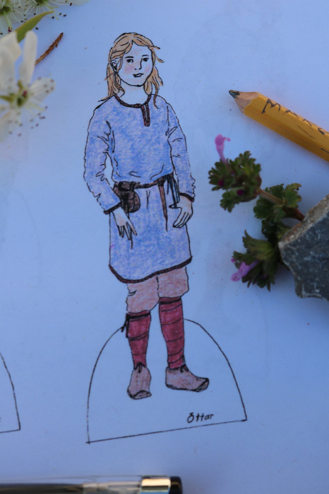 Viking Paper Dolls, Printable, Crafts for Children, Authentic - Etsy