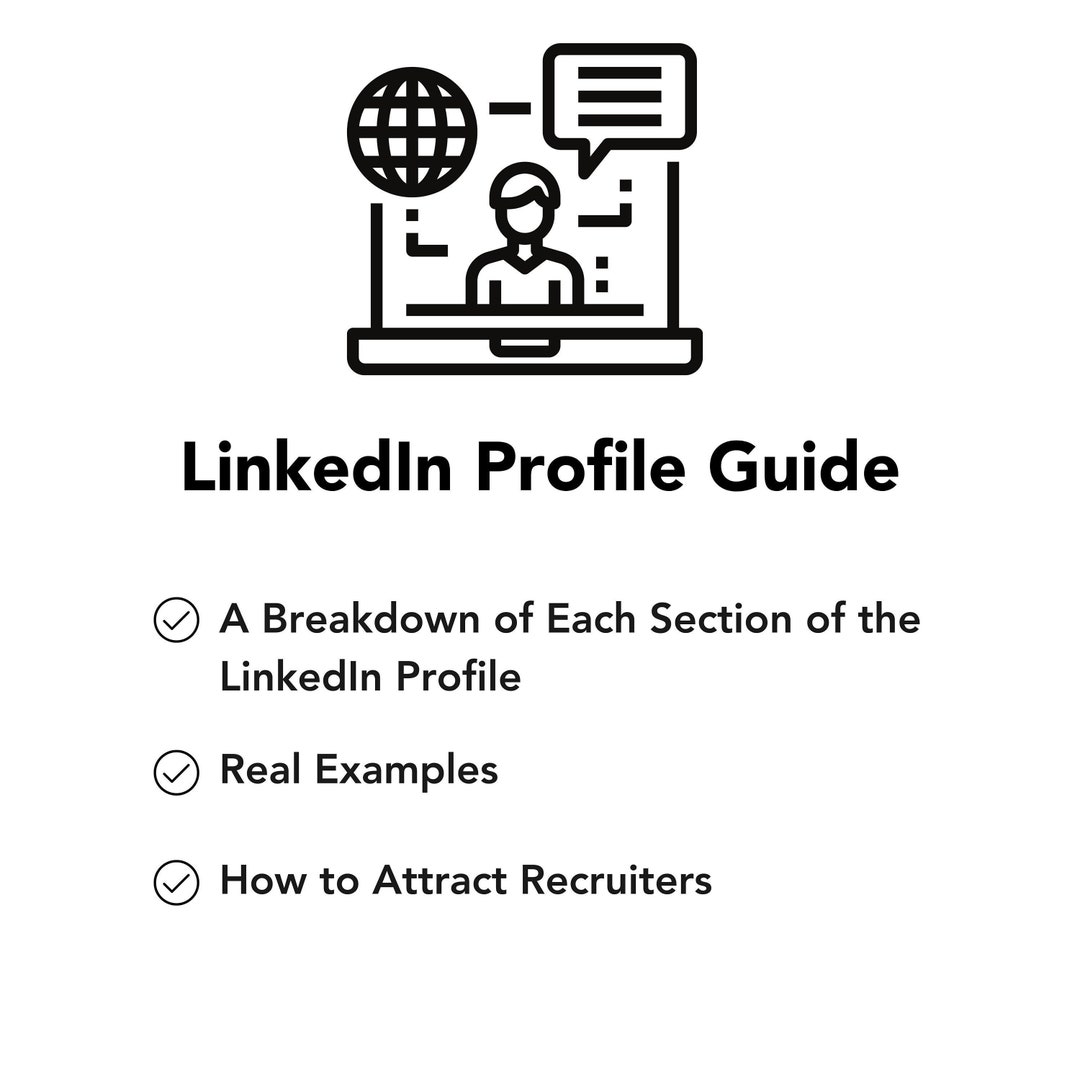 Linkedin Profile Guide - Etsy