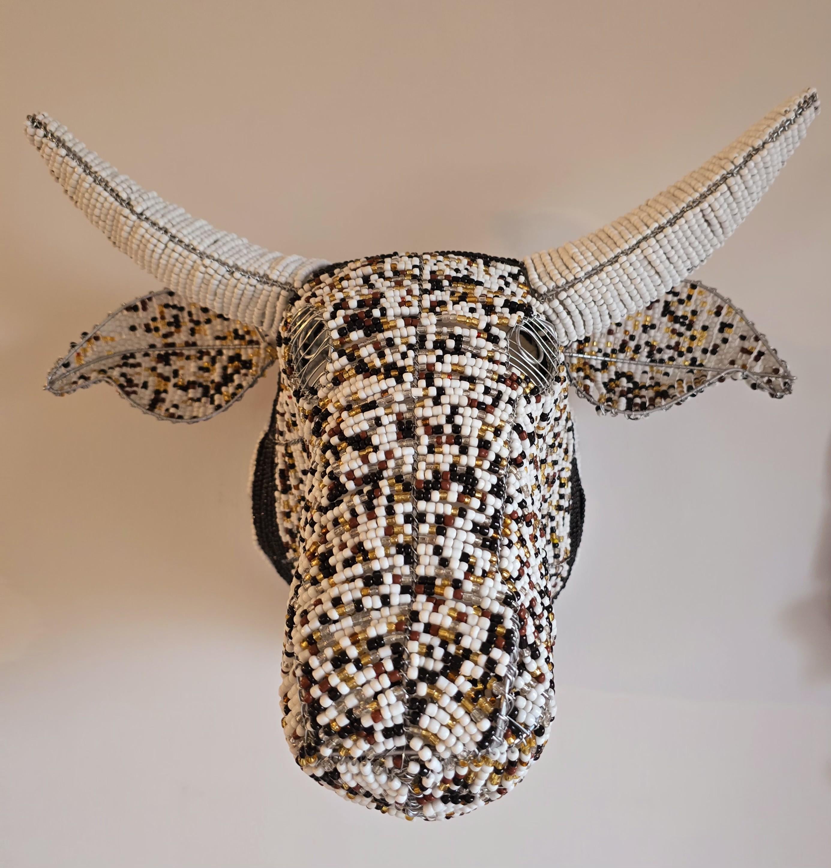 Beaded Nguni Heads - Large - Etsy