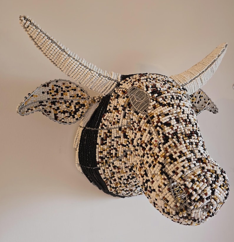 Beaded Nguni Heads - Large - Etsy