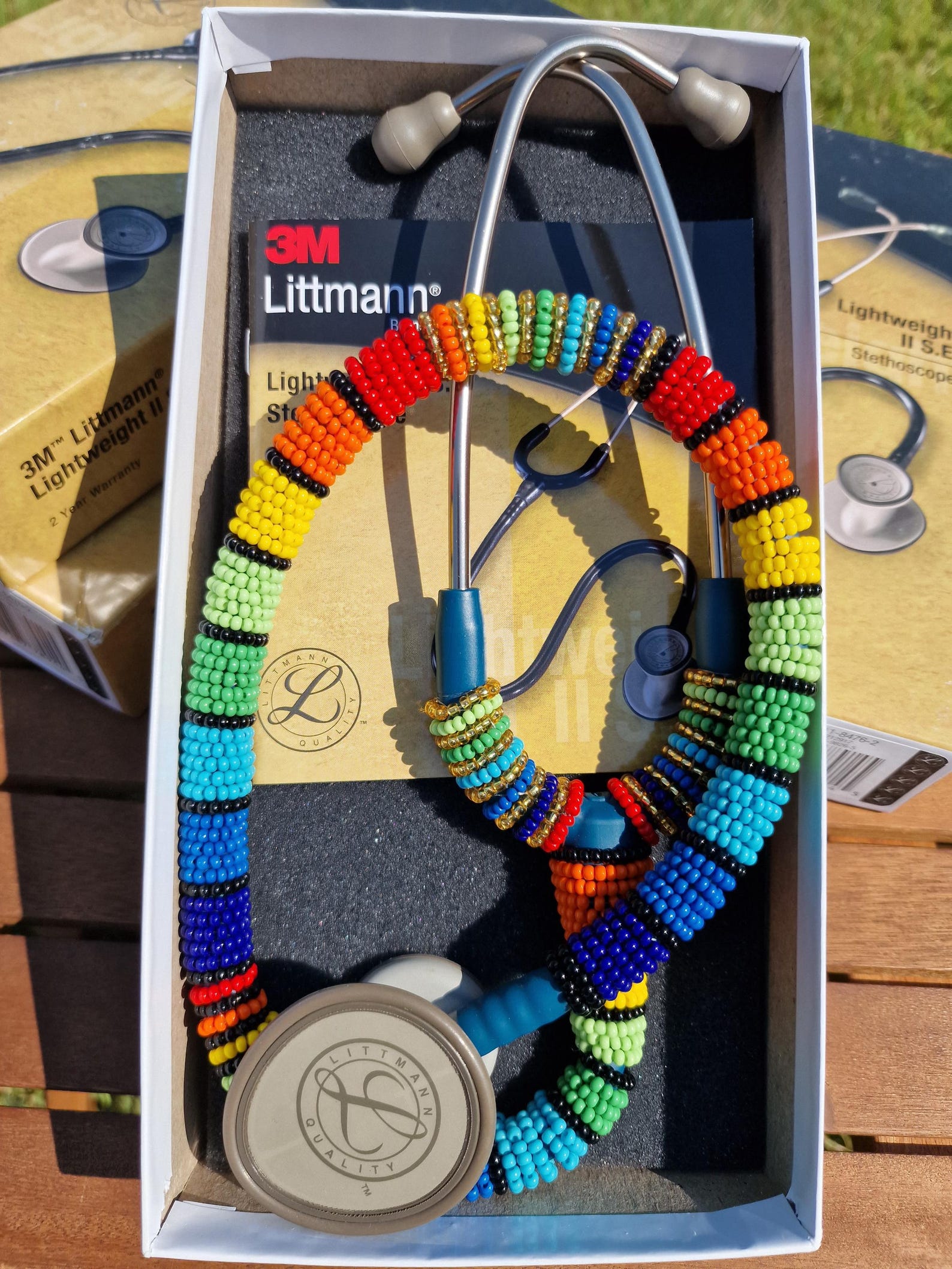 African Beaded Stethoscopes - Littmann Lightweight II S.E. - Etsy