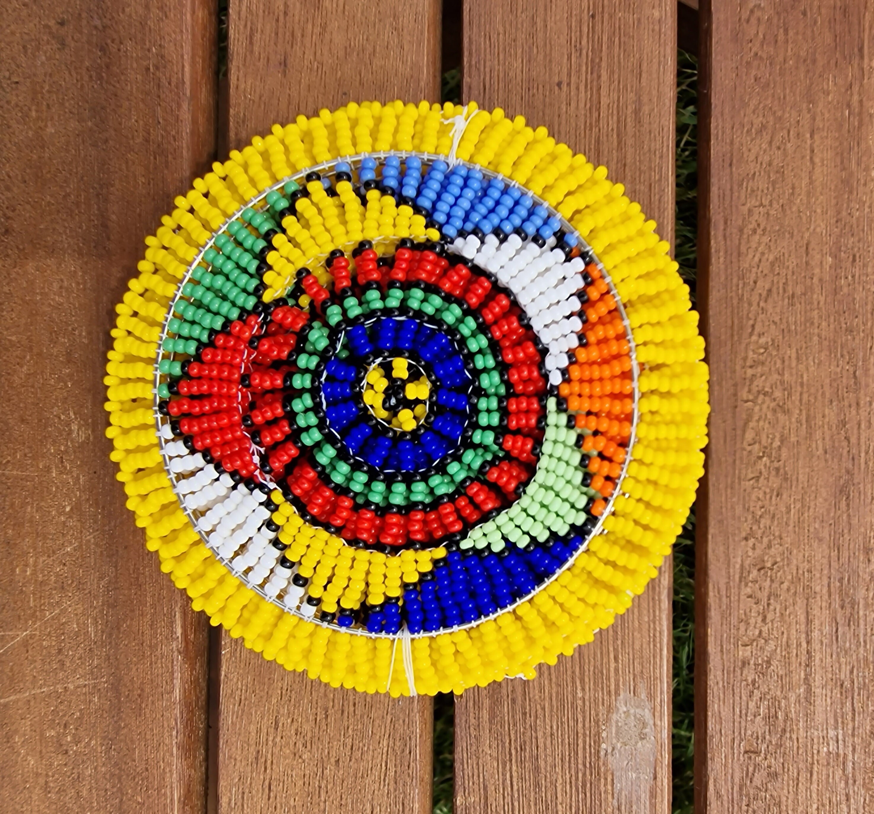 Beaded Coasters (set of 6) - Etsy