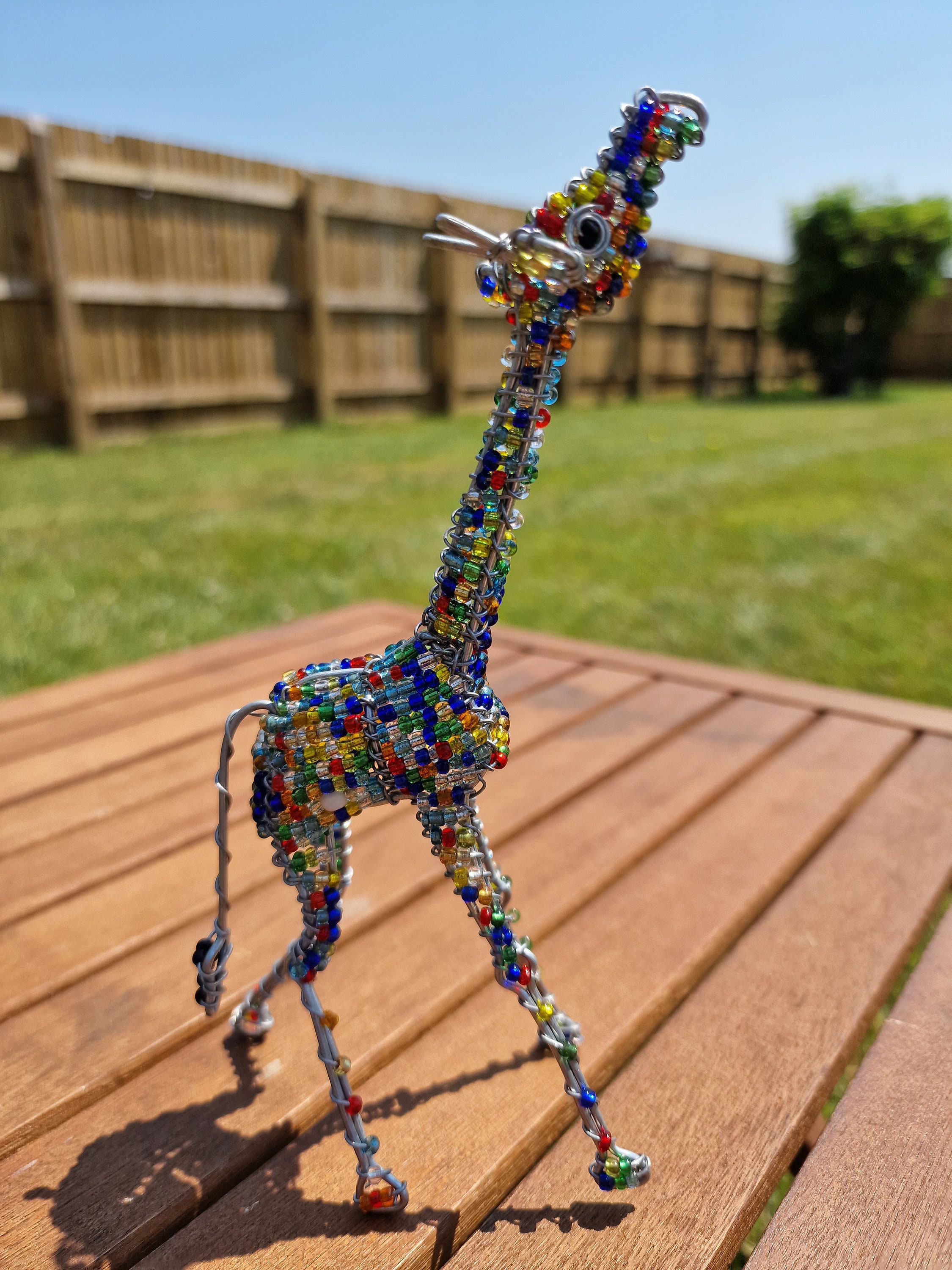 African Beaded Animals Small Multi Coloured - Etsy