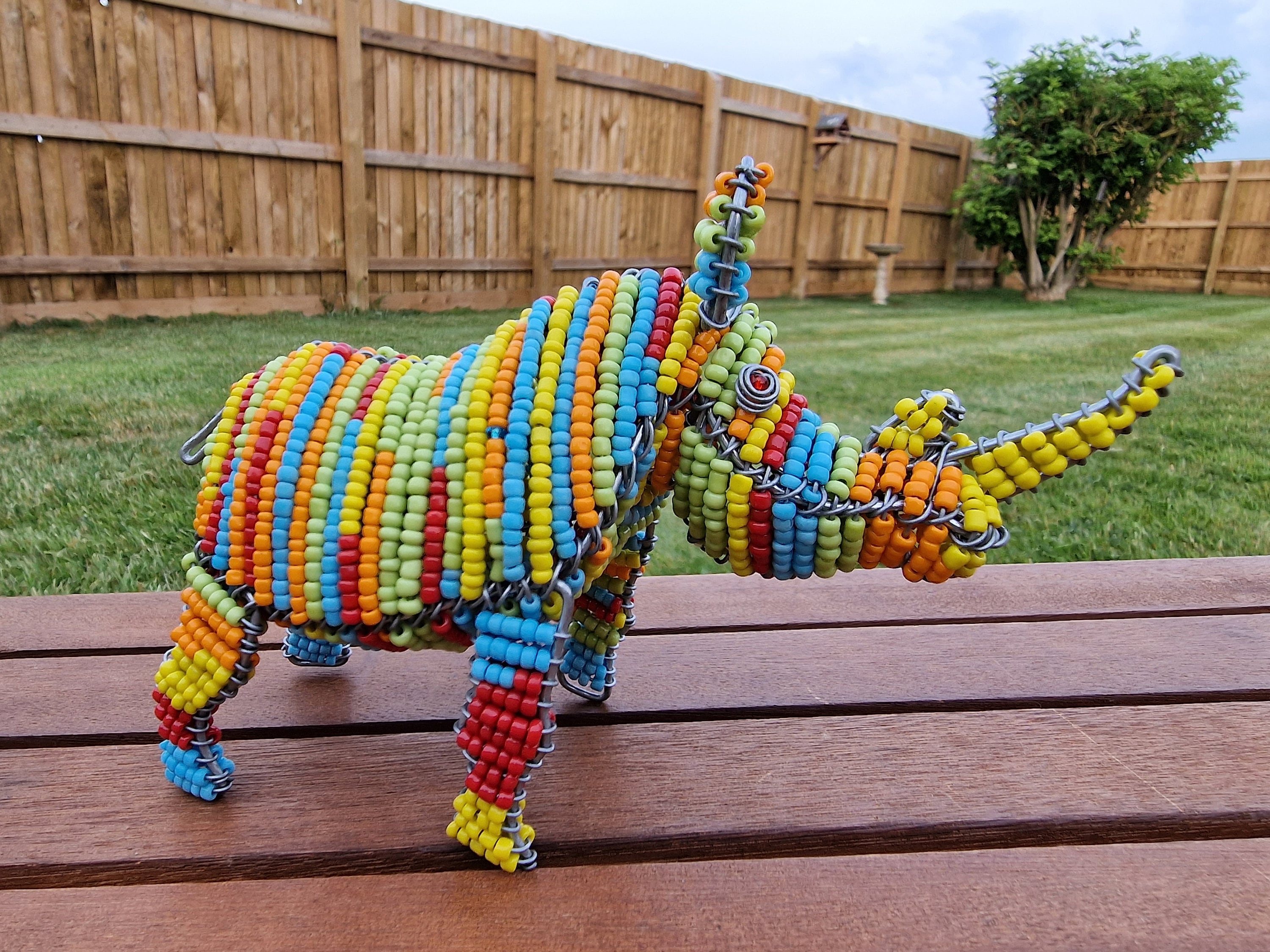 African Beaded Animals - Small Multi Coloured - Etsy