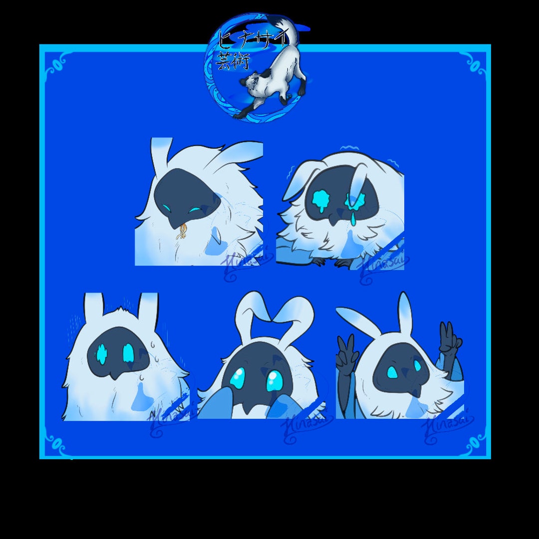 Five Blue Gnshin Impact Abyss Mage Emtos - Etsy