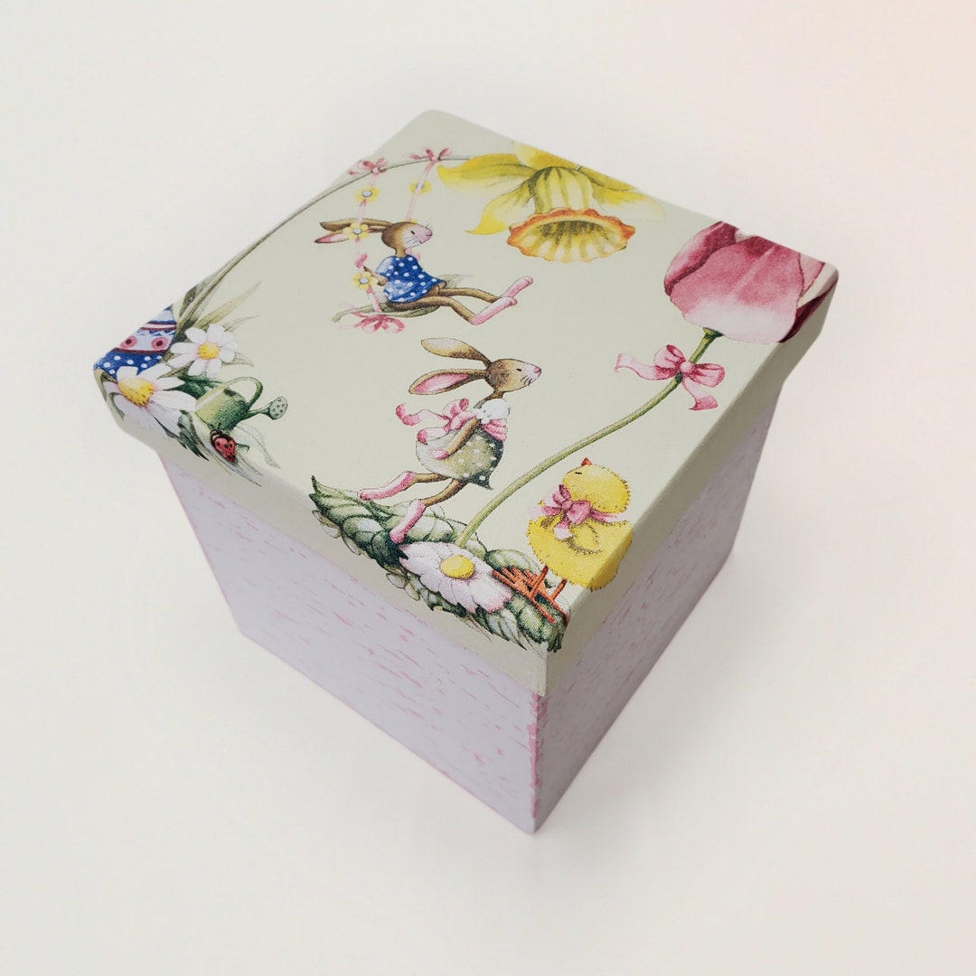 Handmade Decoupage Wood Box - Small - Etsy