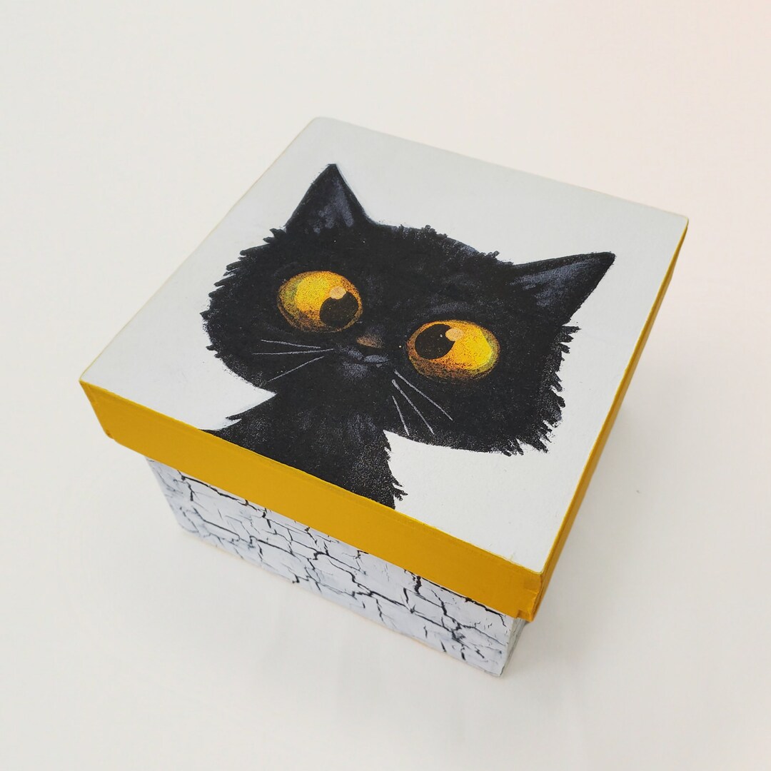 Handmade Decoupage Wood Box - Small - Etsy