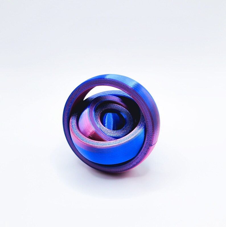 Gyroscope/rotating Rings Fidget Toy - Etsy