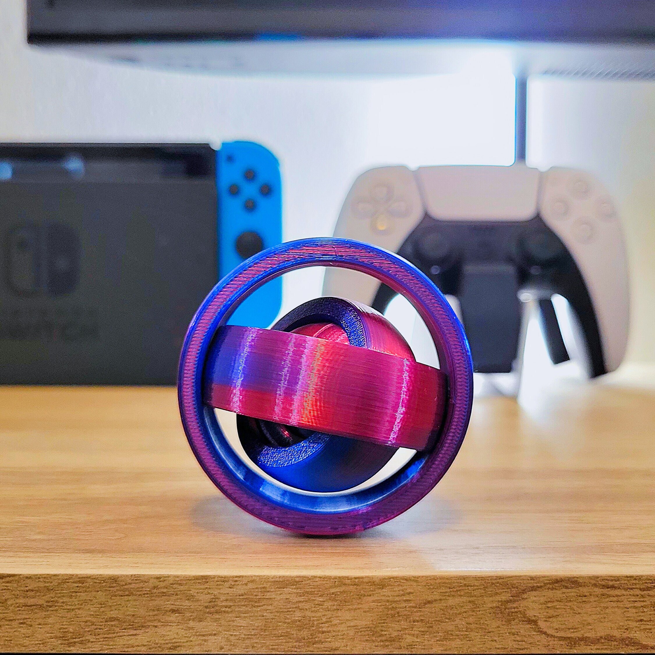 Gyroscope/rotating Rings Fidget Toy - Etsy