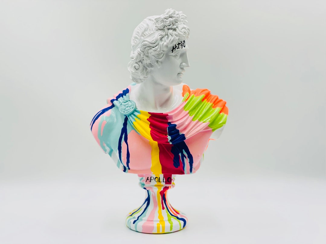 Apollo Statue Ancient Greek Mythology Art, Roman God Apollo Sculpture ...