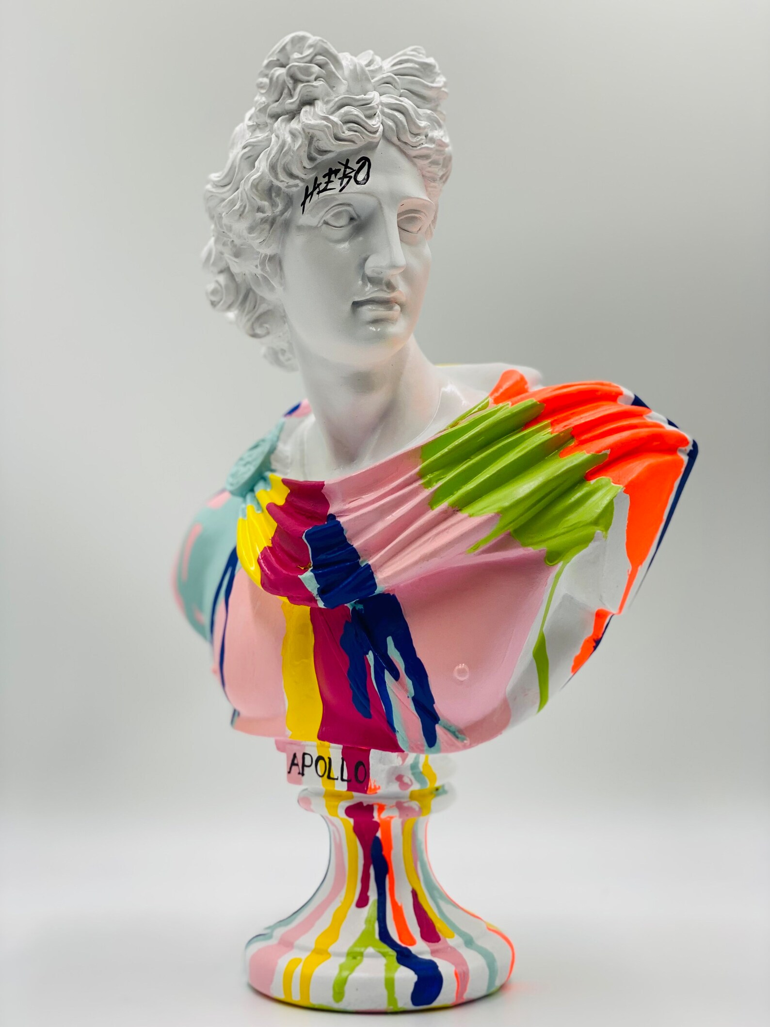 Apollo Belvedere Statue Ancient Greek Art Roman God Apollo - Etsy