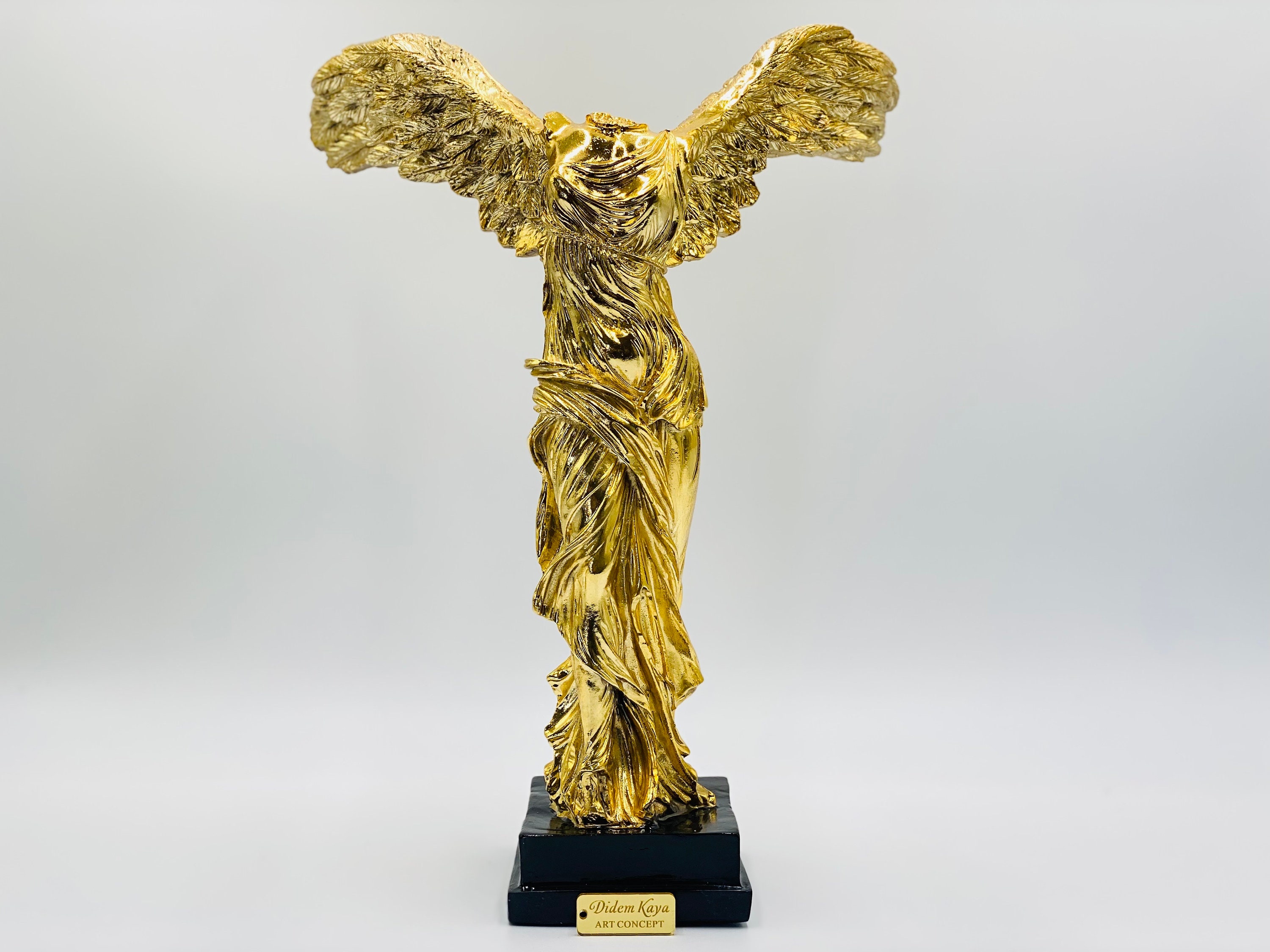 Victory of Samothrace Statue, Winged Victory Nike Sculpture Plated ...