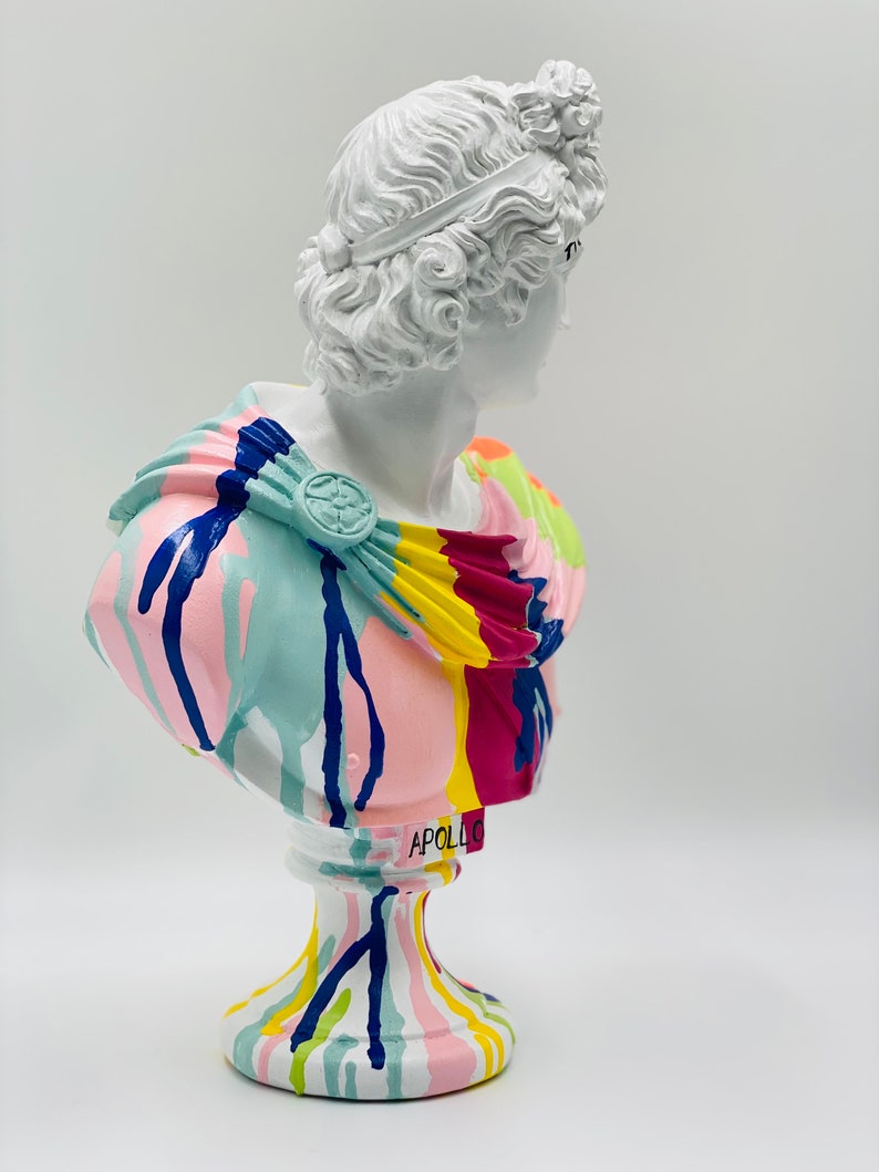 Apollo Belvedere Statue Ancient Greek Art Roman God Apollo - Etsy