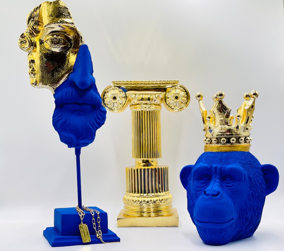 Face Statue of a Marcus Aurelius, Louvre Museum Copy, Pop Art Roman ...