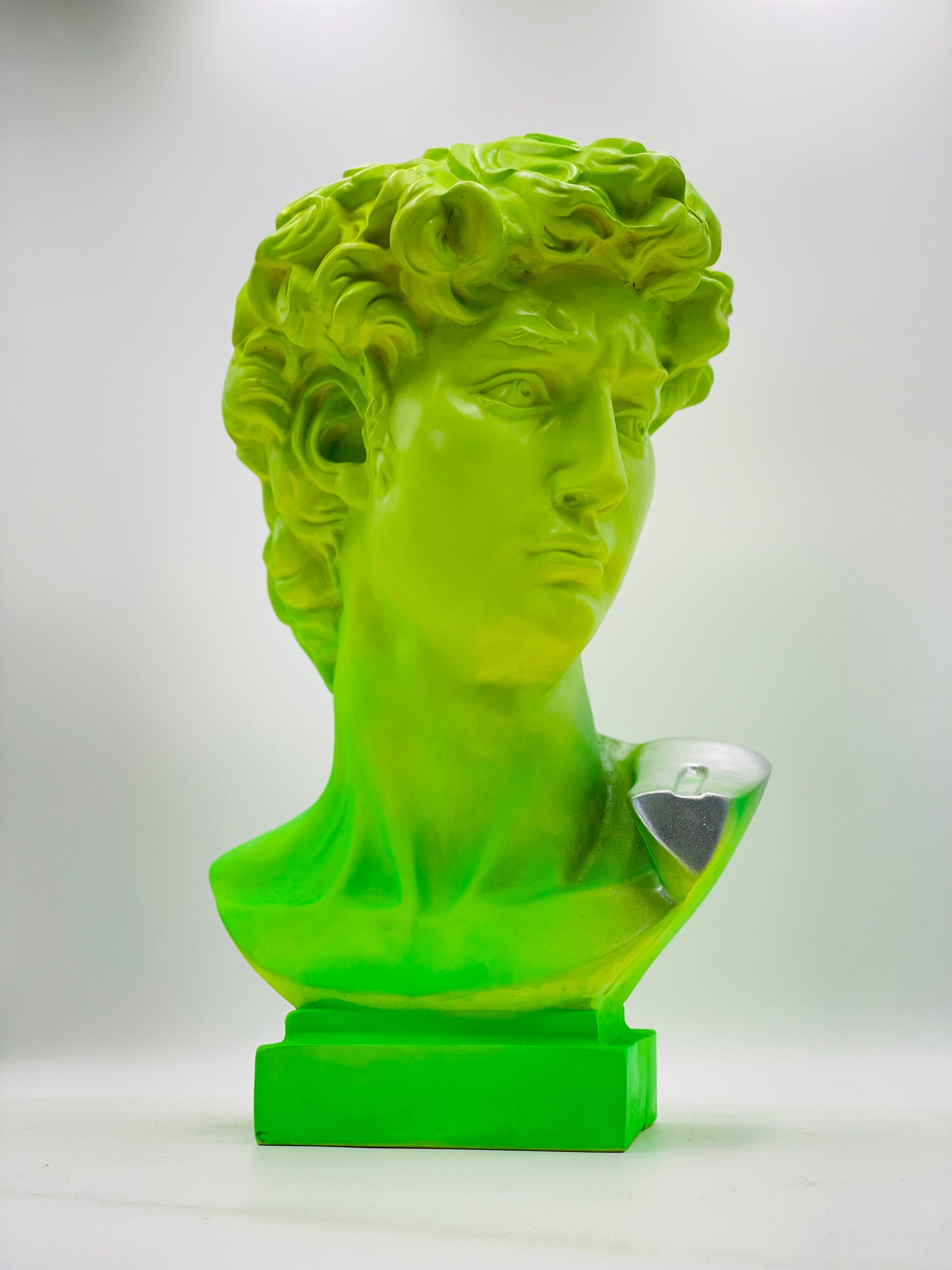 18” Big David Statue - Michelangelo David Bust - Museum Copy ...