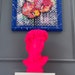 Giant Neon Pink David Statue Large Size Michelangelo Bust Museum ...