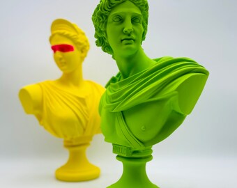 Apollo Belvedere Statue Ancient Greek Art, Roman God Apollo Sculpture ...