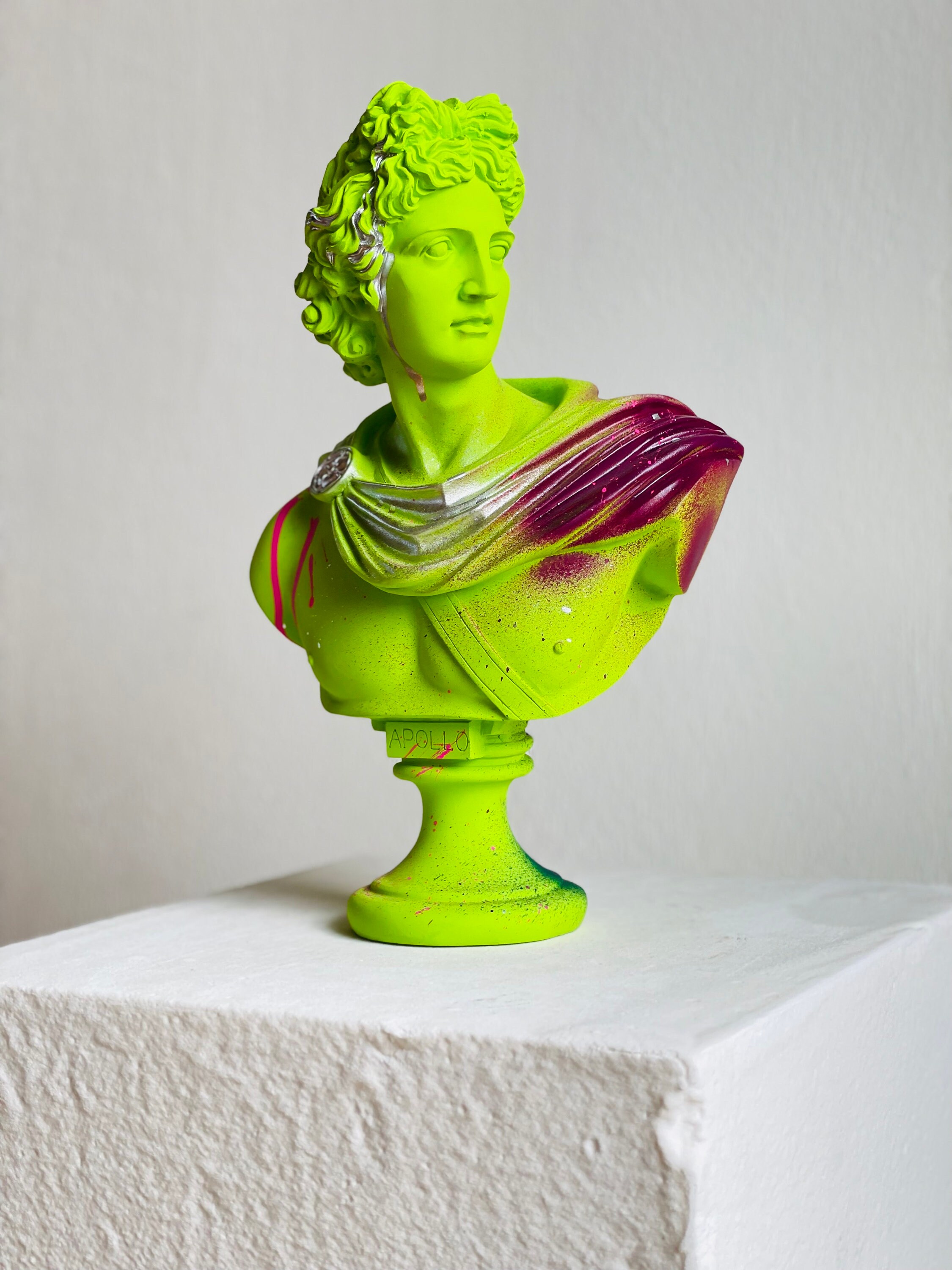 Apollo Belvedere Statue Ancient Greek Art Roman God Apollo - Etsy