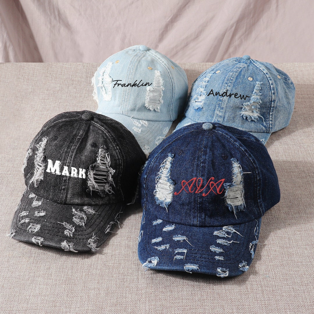 Custom Embroidered Hats, 90's Vintage Style Trucker Hats, Personalized ...