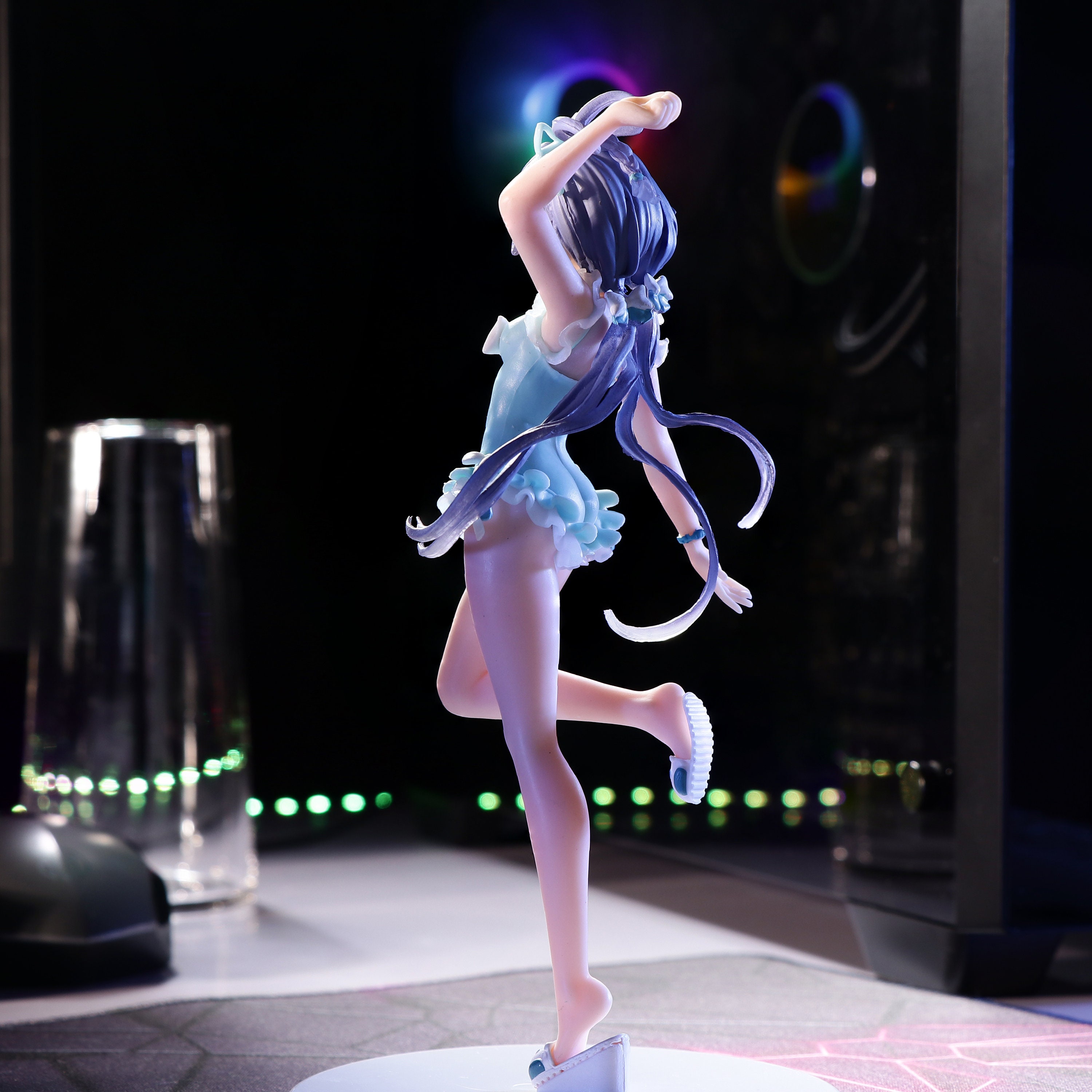 1/8 Tianyi Luo Vsinger Virtual Idol-swimsuit Girl -scene-3d Statue-cute ...