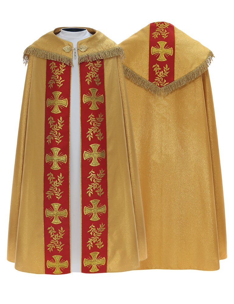 Gothic Cope With Stole Vestment - Etsy