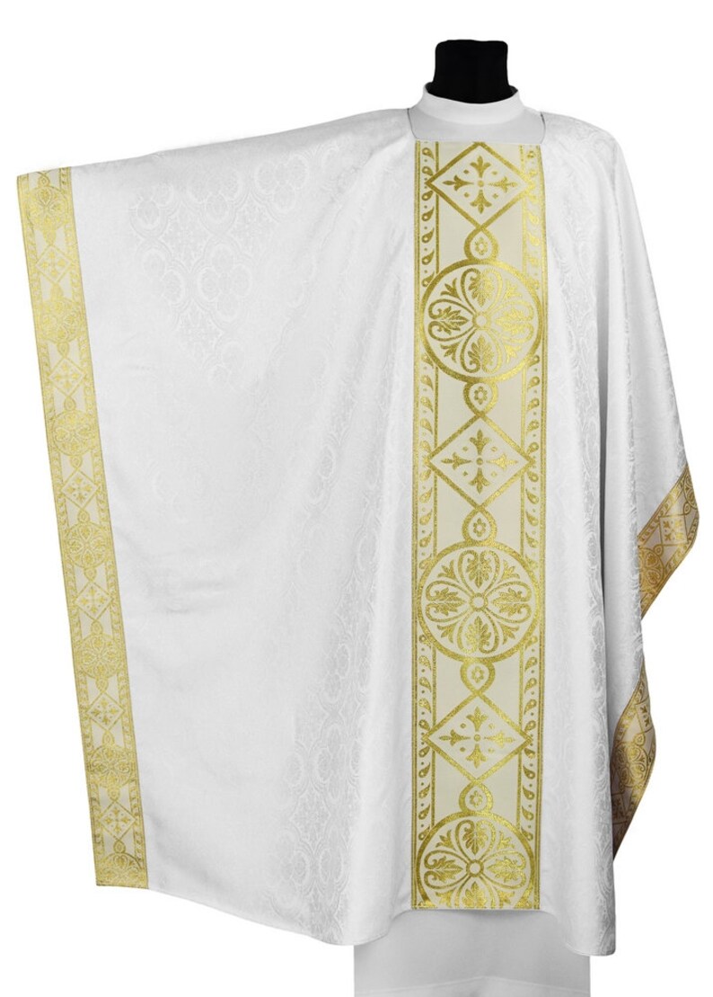 Monastic Chasuble With Stole Vestment MX013 - Etsy