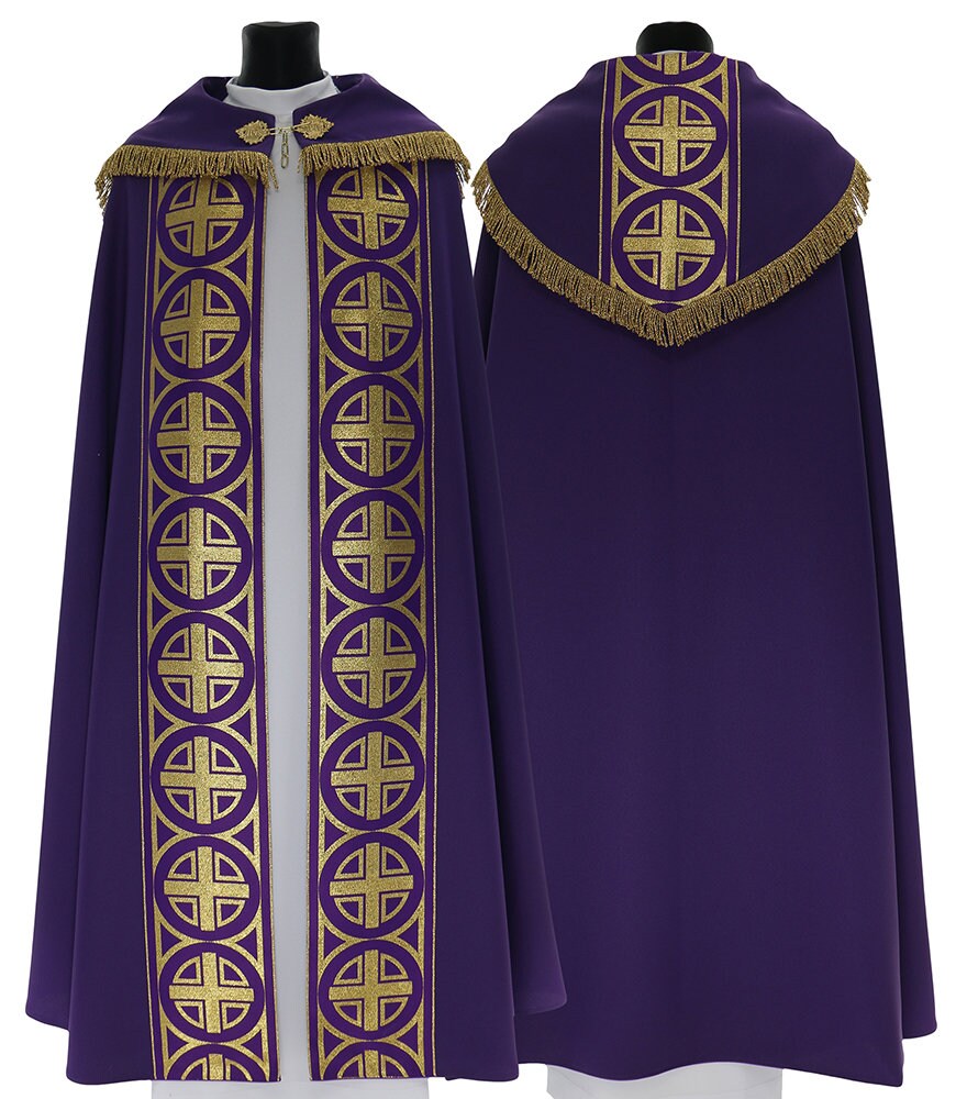 Gothic Cope With Stole Vestment K046 - Etsy
