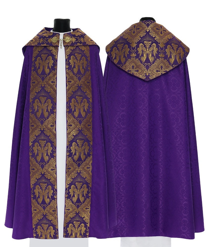 Gothic Cope With Stole Vestment K060 - Etsy