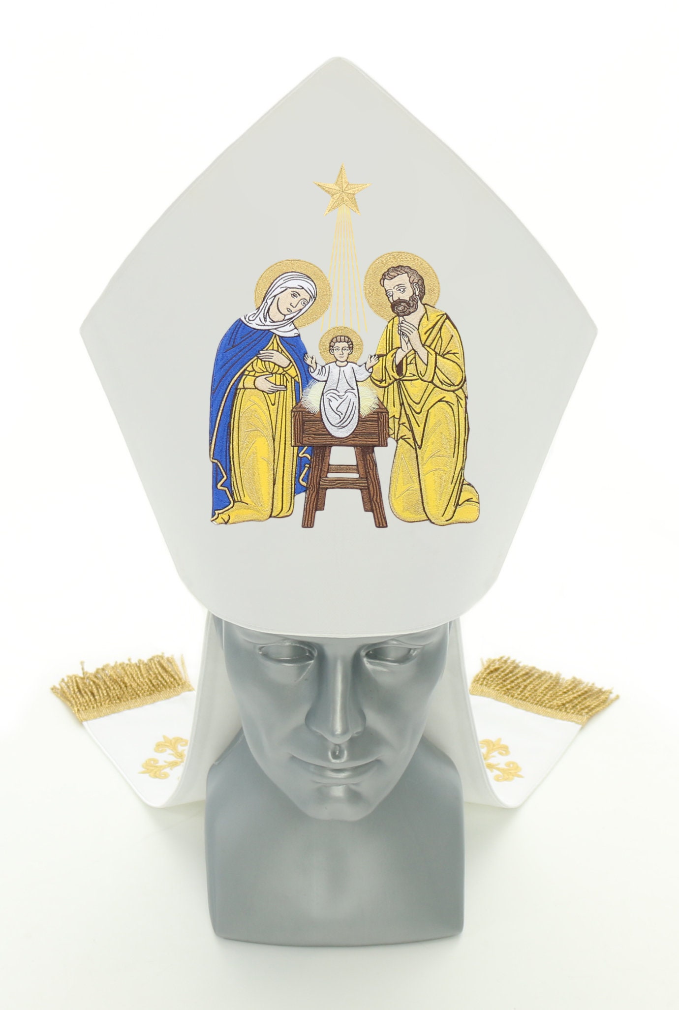 Mitre "christmas" Vestment M455 - Etsy
