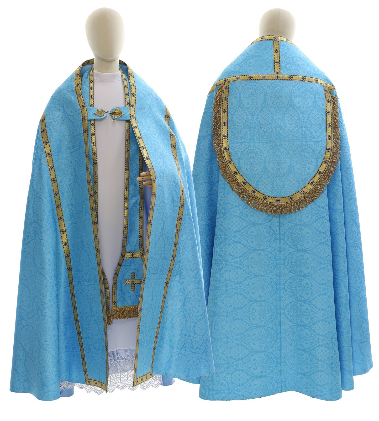 Roman Cope With Stole Vestment KTN12 - Etsy