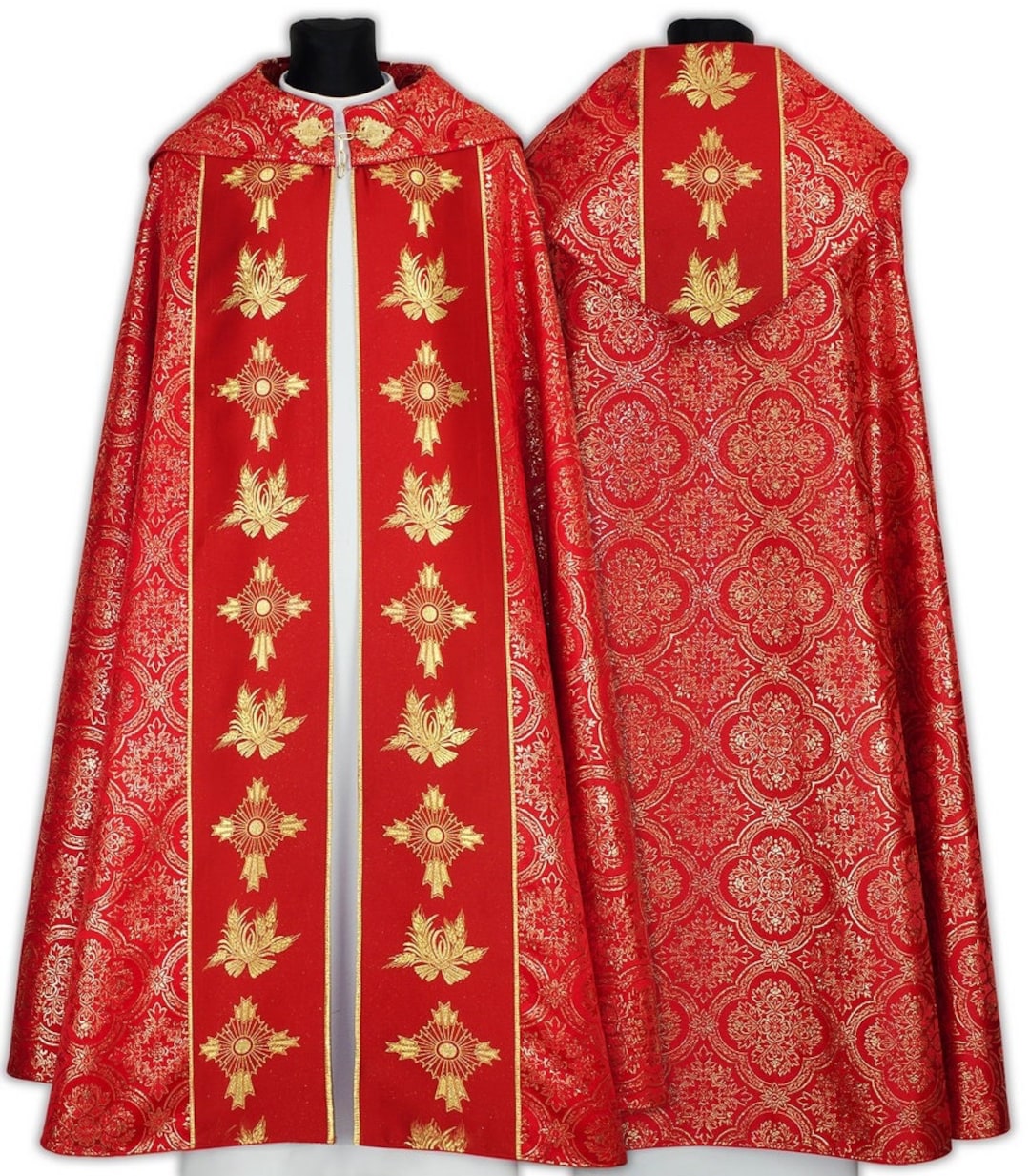 Gothic Cope With Stole Vestment - Etsy