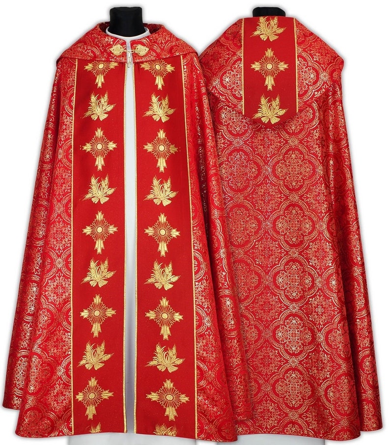 Gothic Cope With Stole Vestment - Etsy