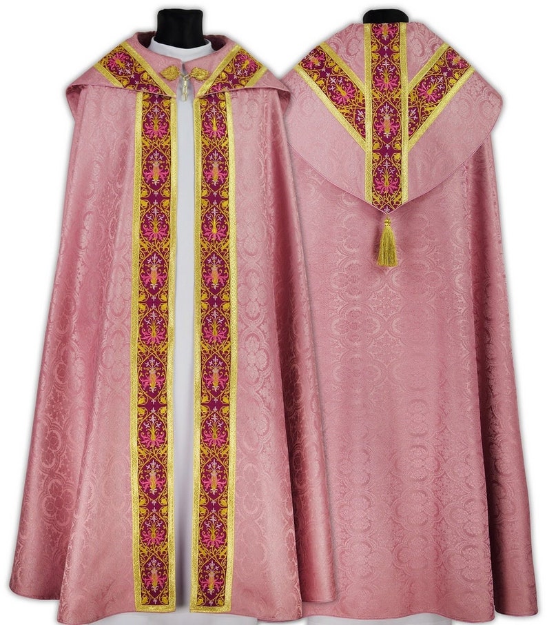 Semi-gothic Cope With Stole Vestment KY637 - Etsy