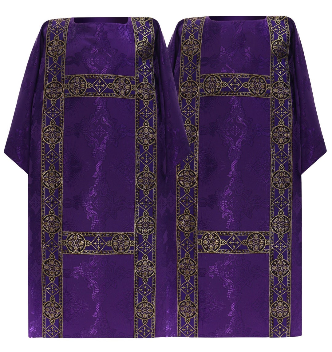 Gothic Dalmatic With Stole Vestment DF201 - Etsy