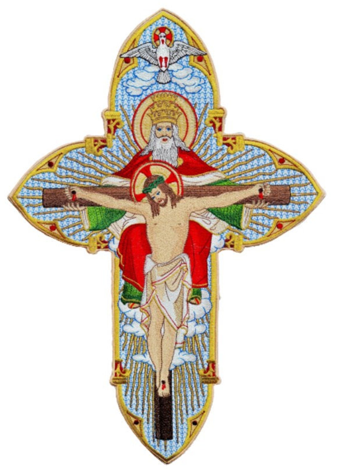 Applique "holy Trinity" Vestment - Etsy