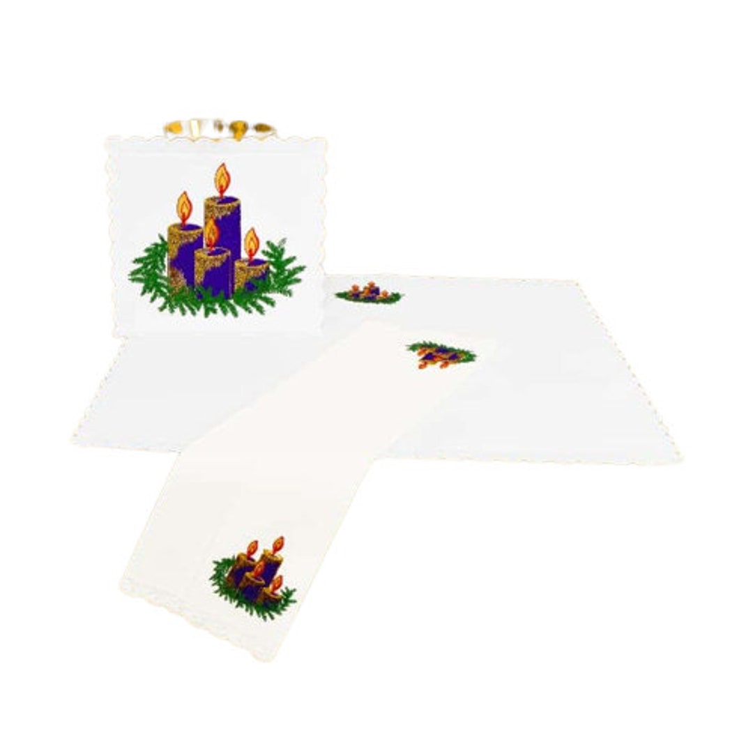 Altar Linen "advent" Vestment - Etsy