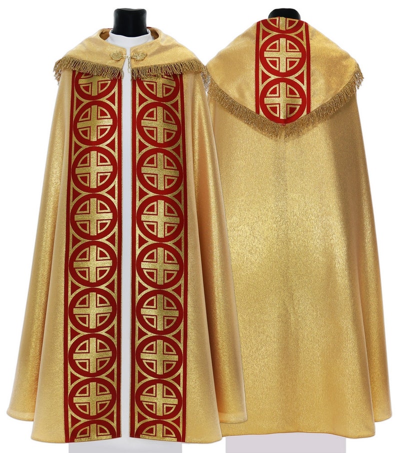 Gothic Cope With Stole Vestment K046 - Etsy