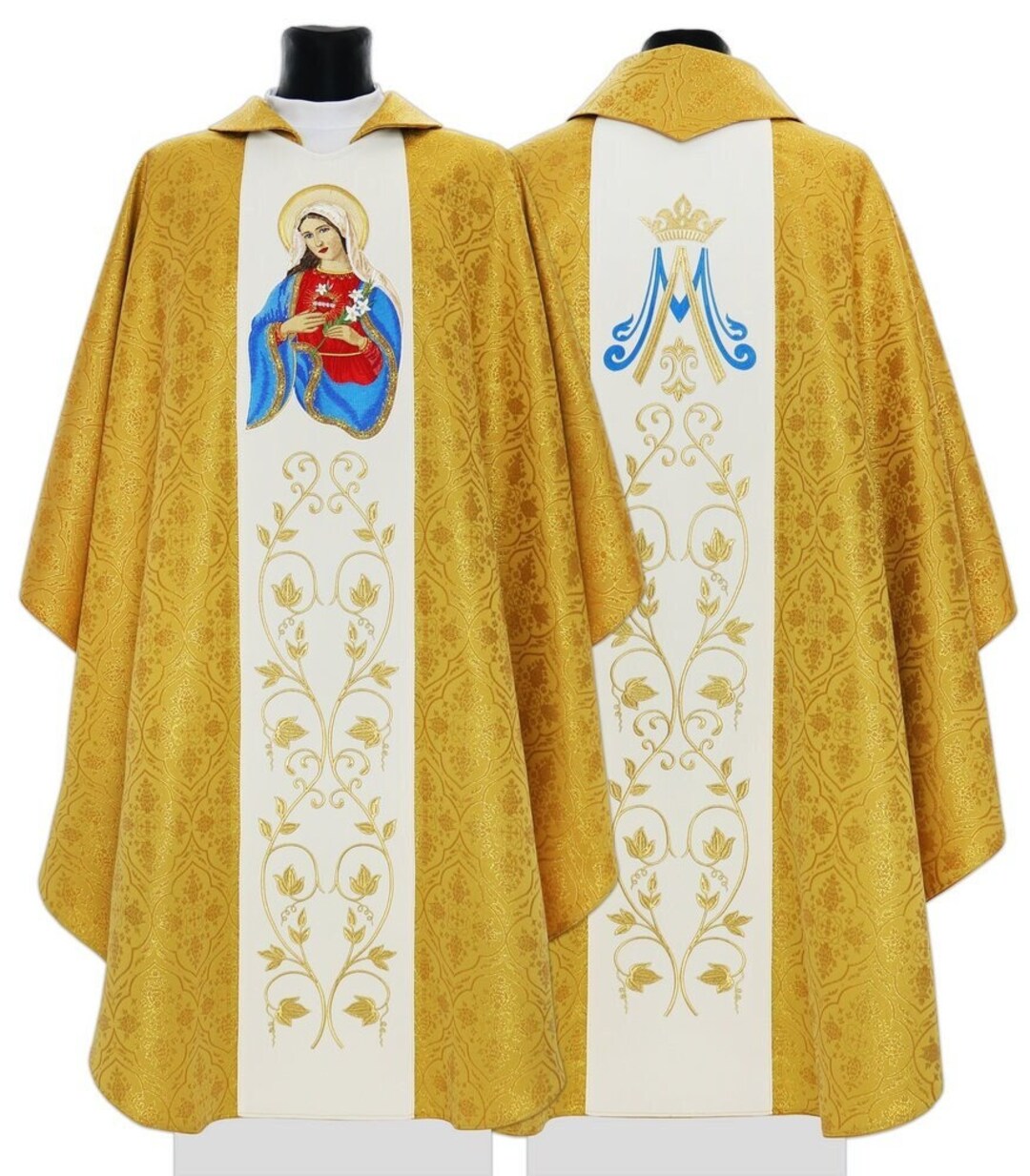 Marian Gothic Chasuble 