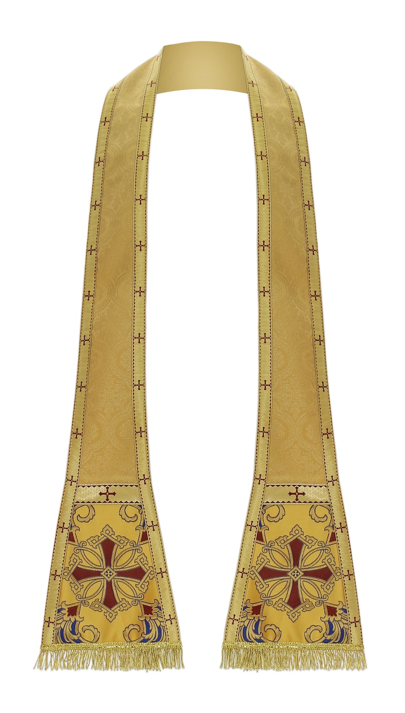 St. Philip Neri Chasuble With Stole, Maniple, Burse and Chalice Veil ...