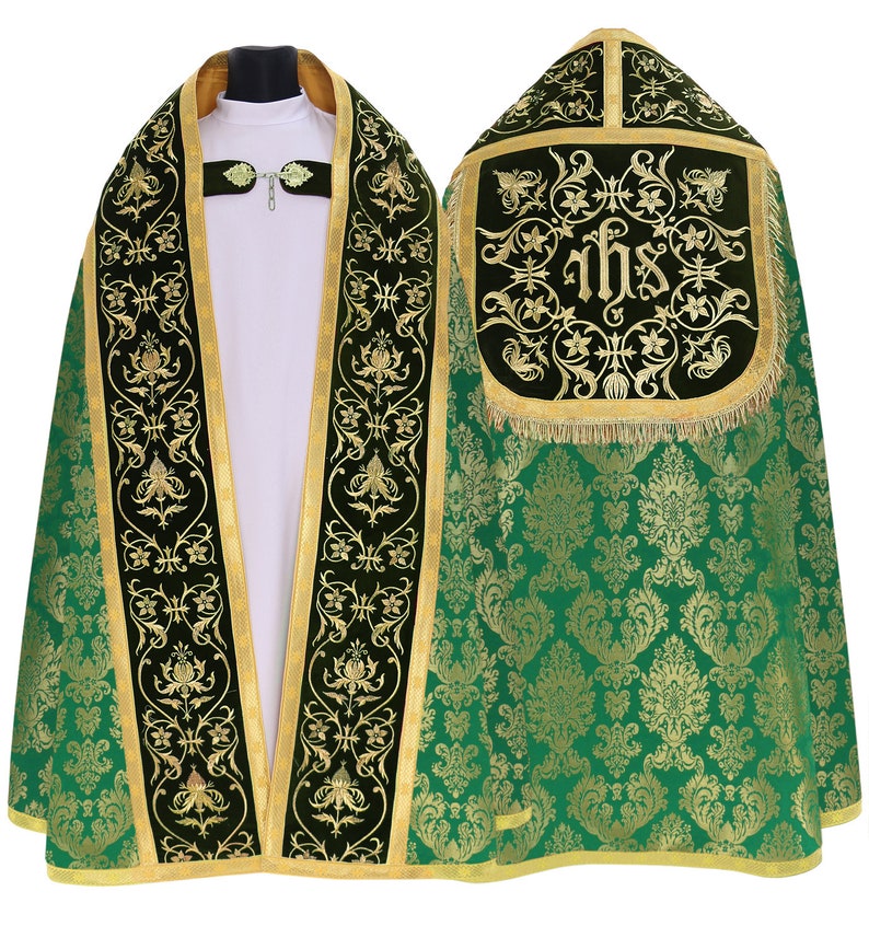 Roman Cope With Stole Vestment Kt674ac51h23 - Etsy