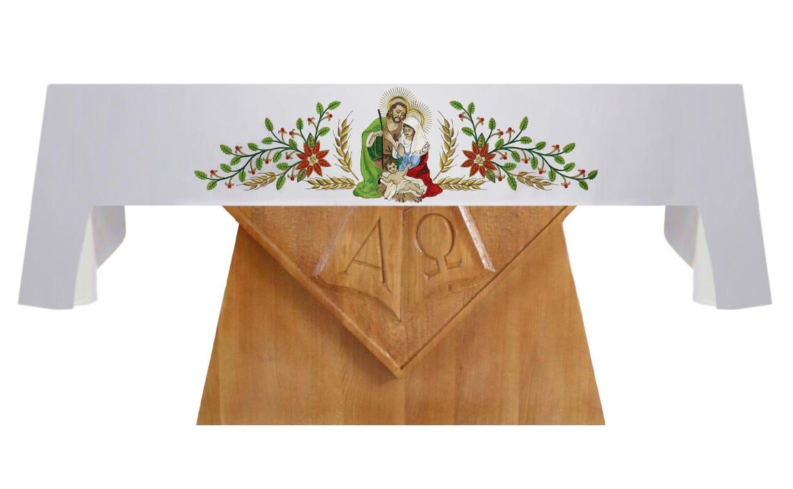 Church Altar Cloth for Christmas "star of Bethlehem" - Etsy