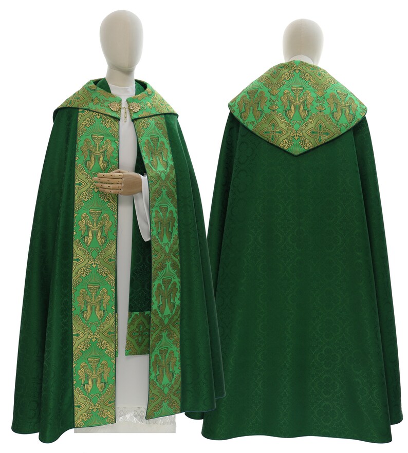 Gothic Cope With Stole Vestment K060 - Etsy