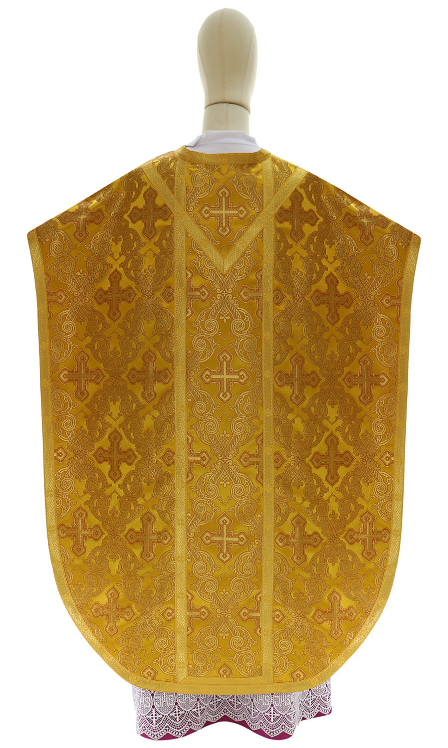 St. Philip Neri Chasuble With Stole, Maniple, Burse and Chalice Veil ...