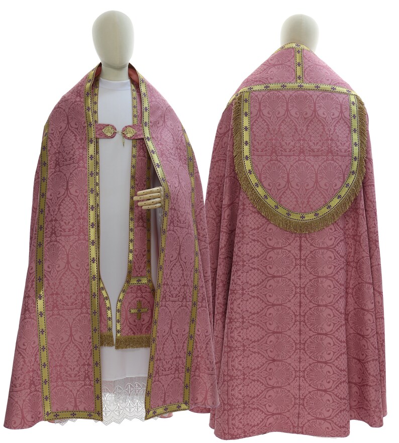 Roman Cope With Stole Vestment KTN12 - Etsy