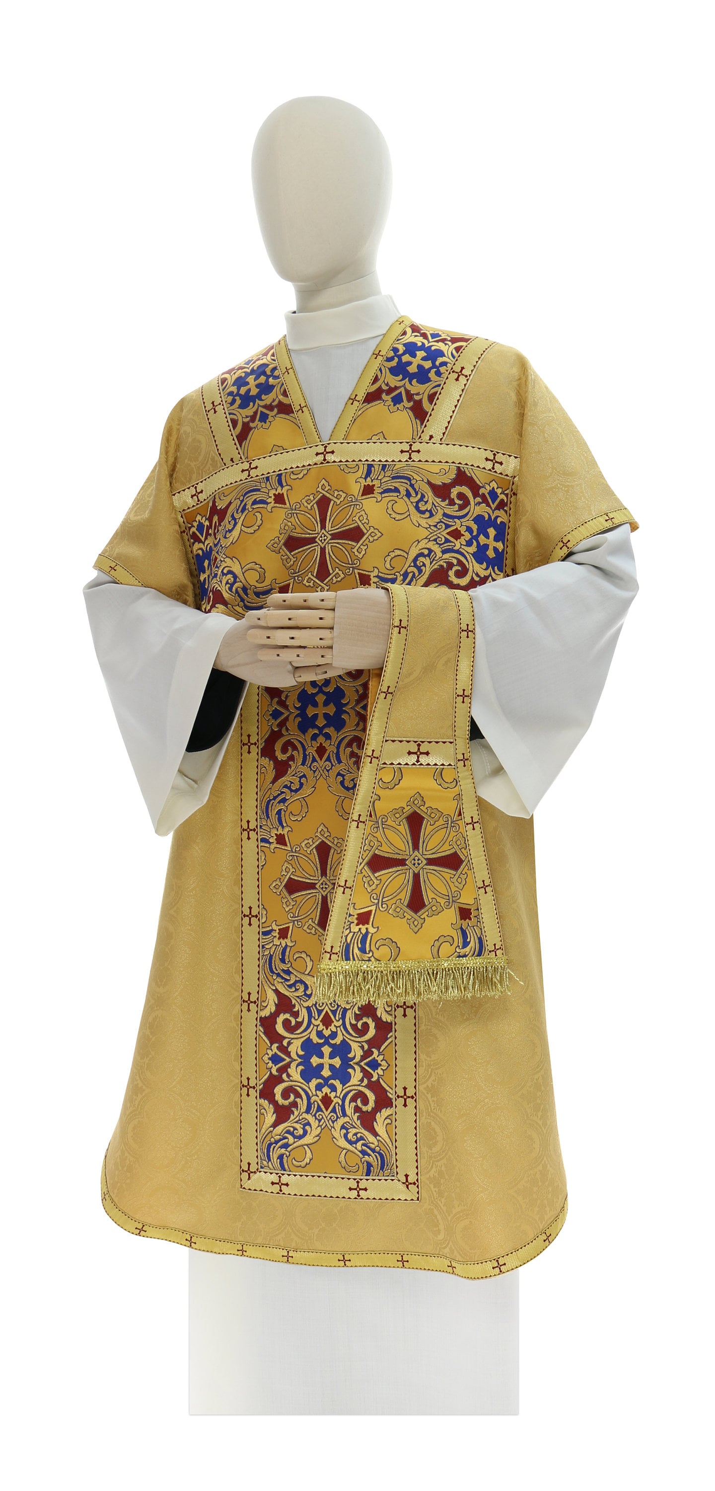 St. Philip Neri Chasuble With Stole, Maniple, Burse and Chalice Veil ...