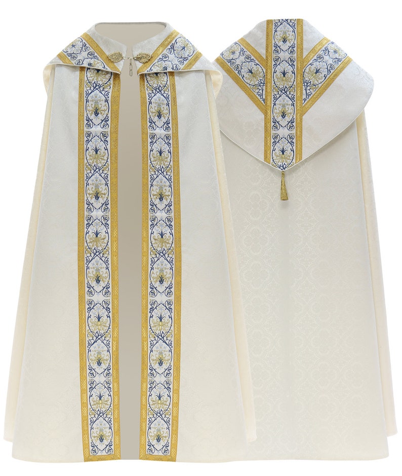 Semi-gothic Cope With Stole Vestment KY637 - Etsy