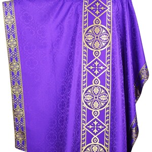 Monastic Chasuble With Stole Vestment MX013 - Etsy