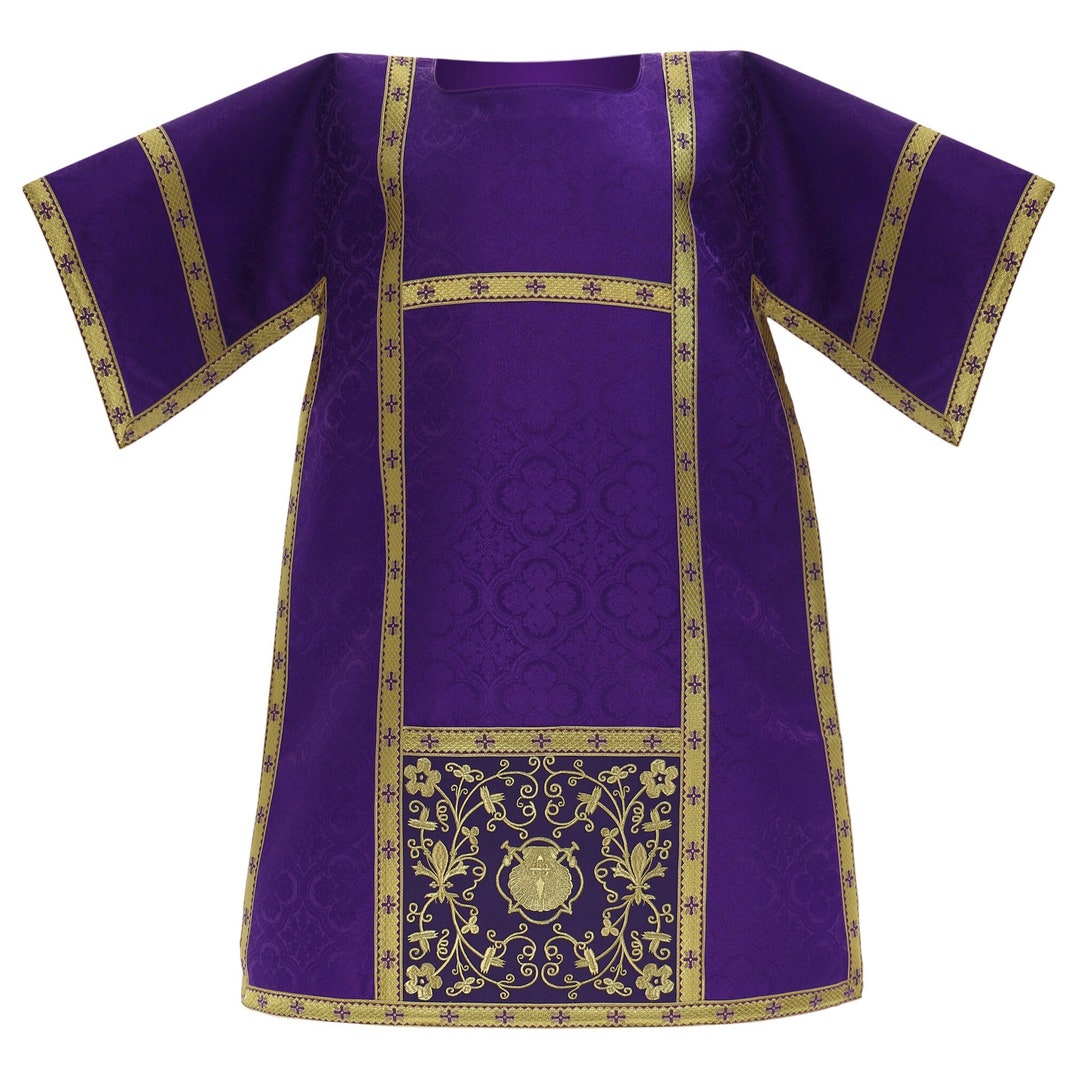 Roman Dalmatic With Stole Vestment DR782 - Etsy